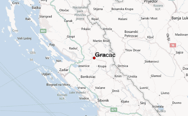 Previsión del Tiempo para Gracac