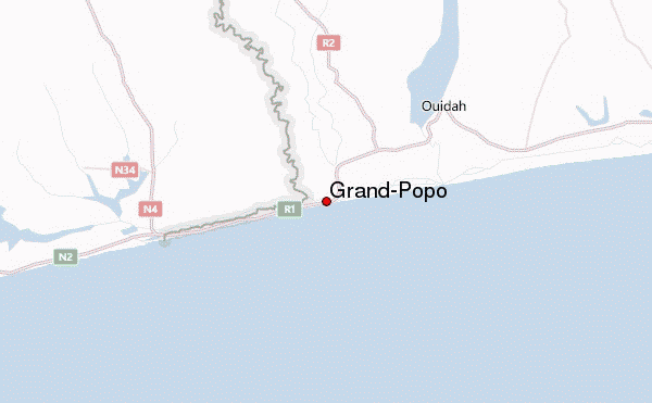 Previsión del Tiempo para Grand-Popo