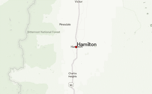 Hamilton, Montana Weather Forecast