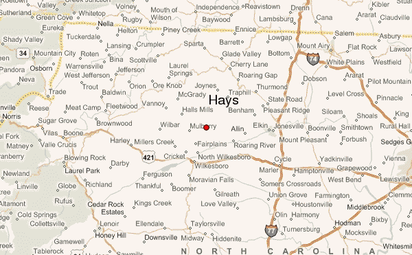 Hays, North Carolina Weather Forecast