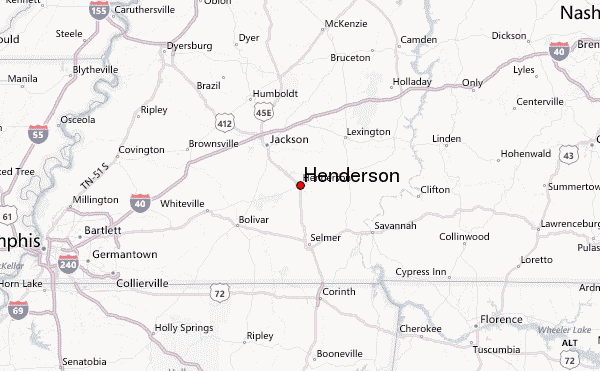 Previsión del Tiempo para Henderson, Tennessee