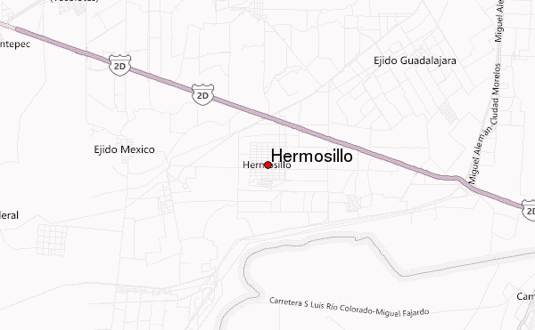 Previsión del Tiempo para Hermosillo, México