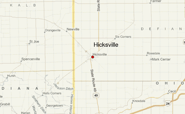 Hicksville, Ohio Weather Forecast