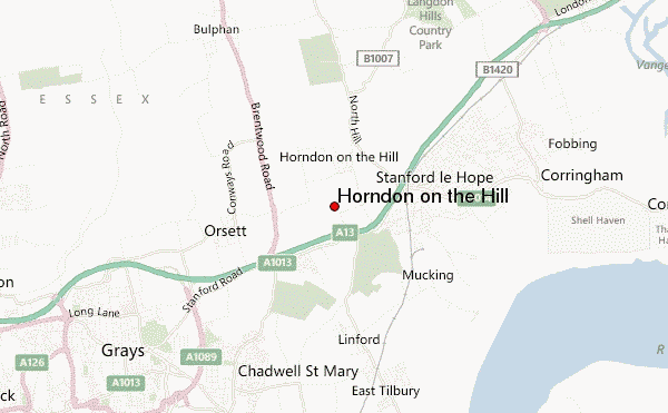 Horndon on the Hill Weather Forecast