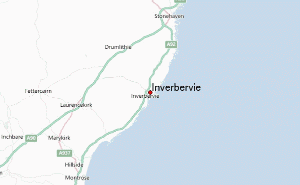 Inverbervie Weather Forecast