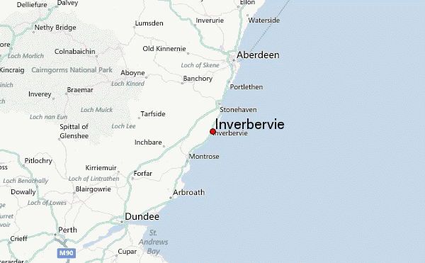 Inverbervie Weather Forecast