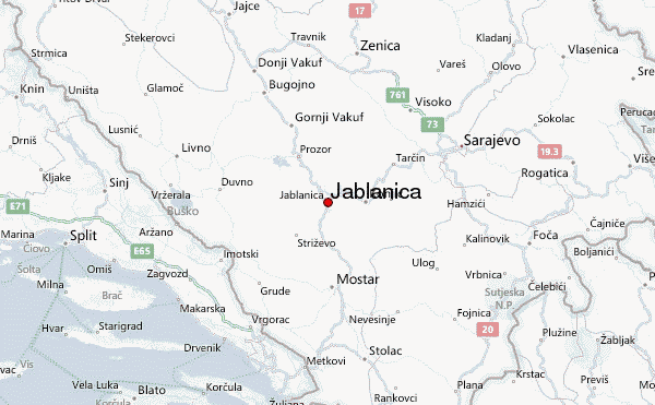 Previsión del Tiempo para Jablanica