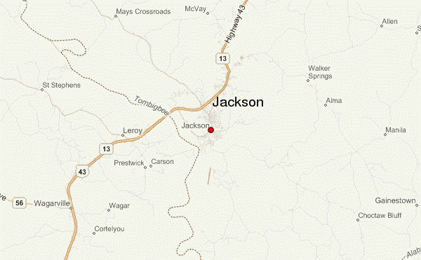 Jackson, Alabama Weather Forecast