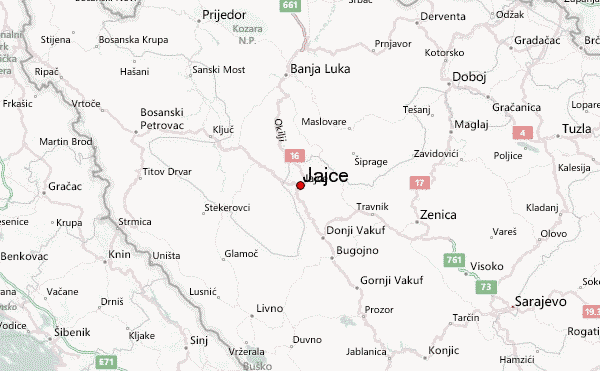 Prévisions météo pour Jajce