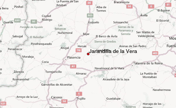 Jarandilla de la Vera Weather Forecast