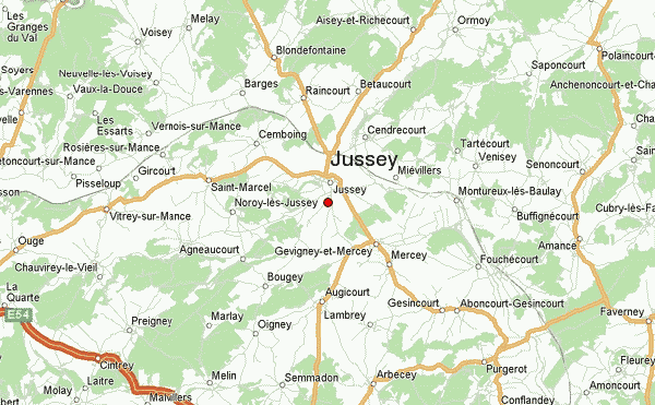 Prévisions météo pour Jussey