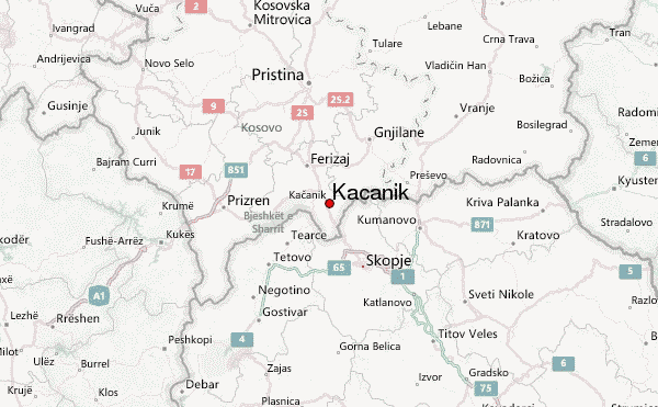 Kaçanik Weather Forecast