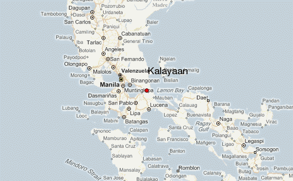 Prévisions météo pour Kalayaan