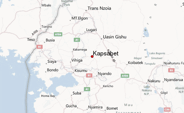 Kapsabet Weather Forecast