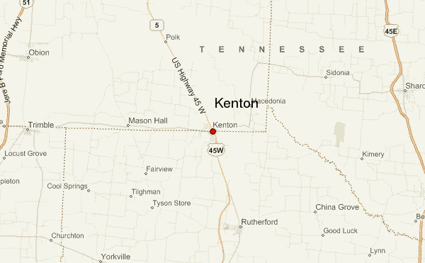 Kenton, Tennessee Weather Forecast