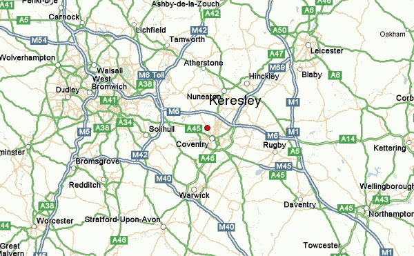 Keresley Weather Forecast