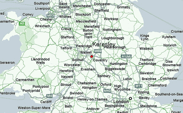 Keresley Weather Forecast
