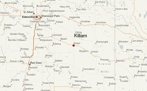 Killam Weather Forecast