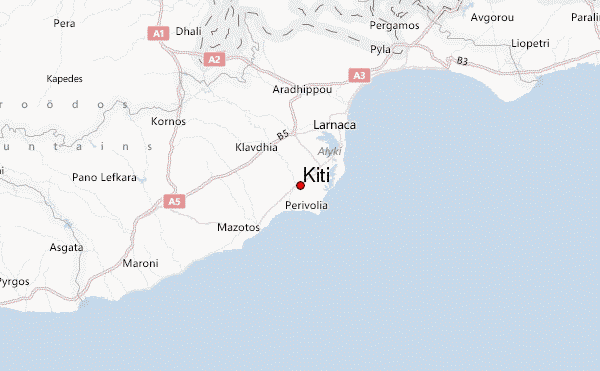 Kiti, Cyprus Weather Forecast