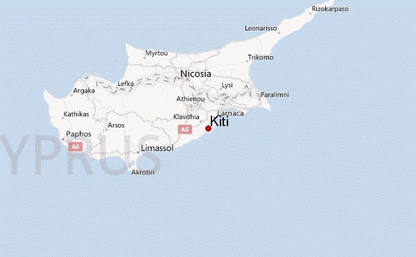 Kiti, Cyprus Weather Forecast