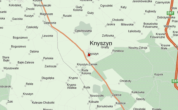 Knyszyn Weather Forecast