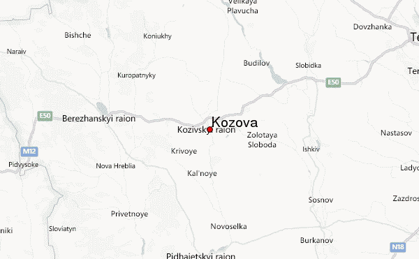 Kozova Weather Forecast