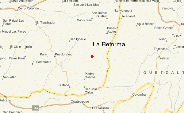 La Reforma, Guatemala Weather Forecast