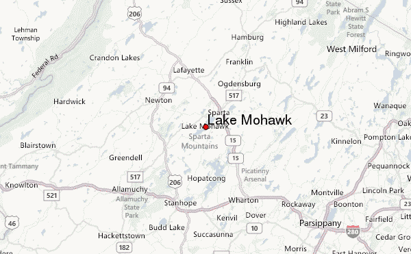 Lake Mohawk Weather Forecast