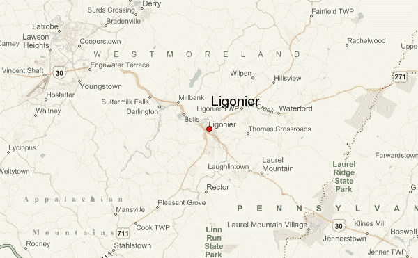 Ligonier, Pennsylvania Weather Forecast