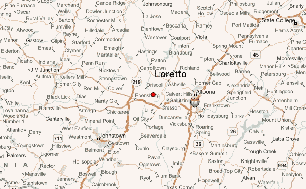 Loretto, Pennsylvania Weather Forecast