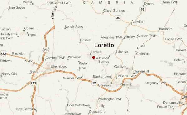 Loretto, Pennsylvania Weather Forecast