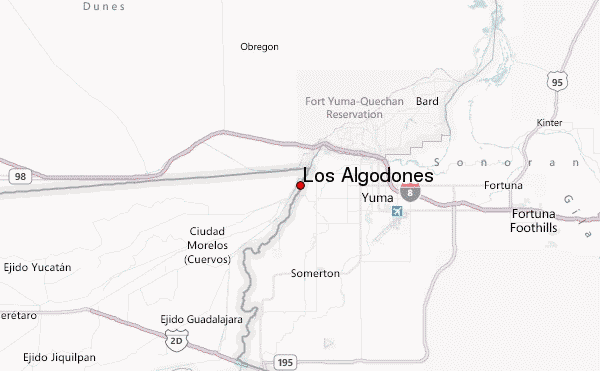 Los Algodones Weather Forecast