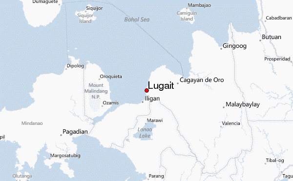 Lugait Weather Forecast