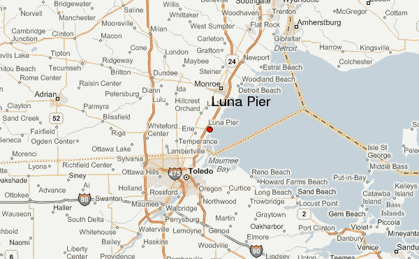 Luna Pier Weather Forecast