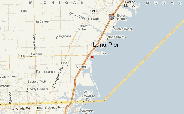 Luna Pier Weather Forecast
