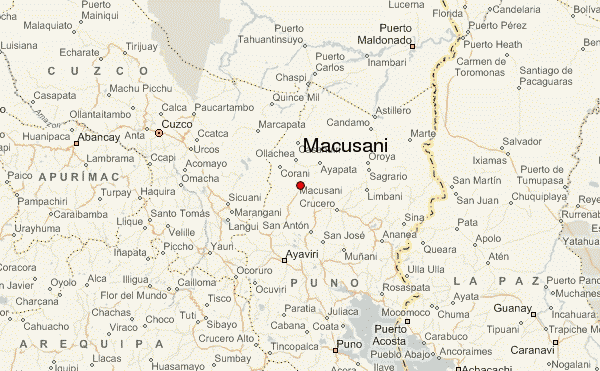 Previsión del Tiempo para Macusani