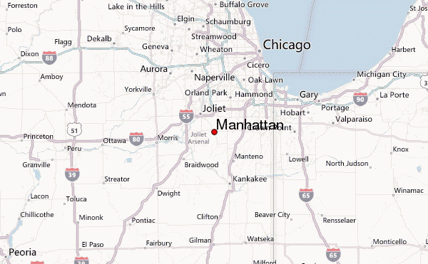 Manhattan, Illinois Weather Forecast