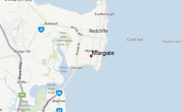 Margate, Australia Weather Forecast