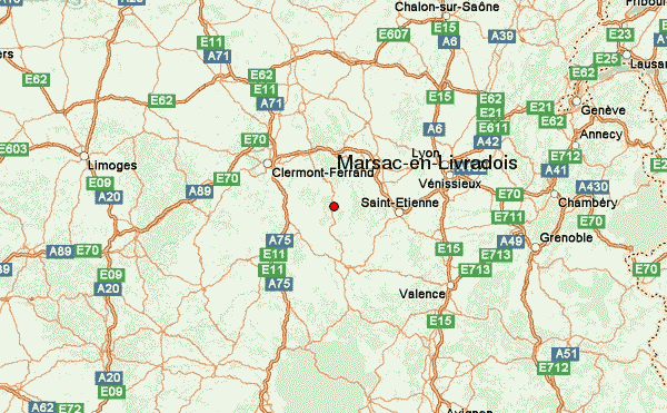 Prévisions météo pour Marsac-en-Livradois