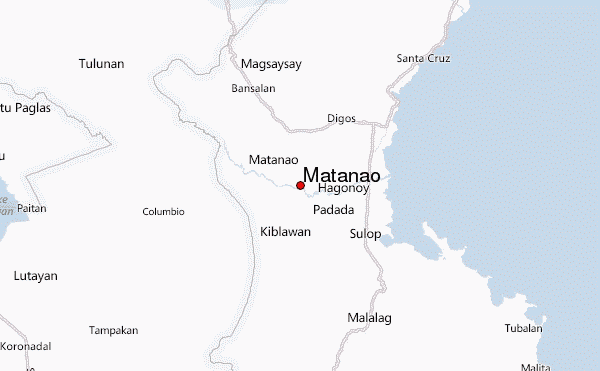 Matanao Weather Forecast