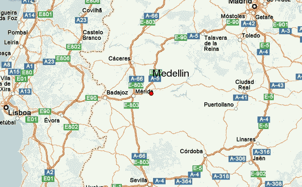 Medellin, Spain Weather Forecast