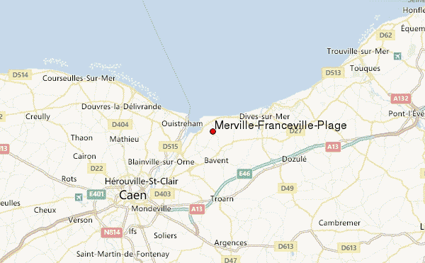Merville-Franceville-Plage Weersverwachting