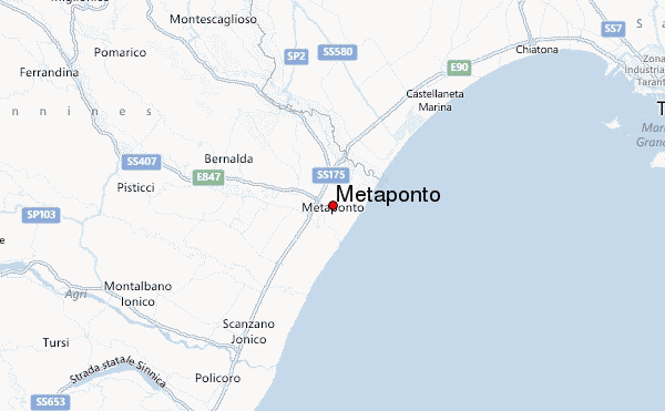Metaponto Location Guide