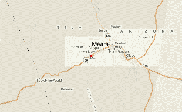 Miami, Arizona Weather Forecast
