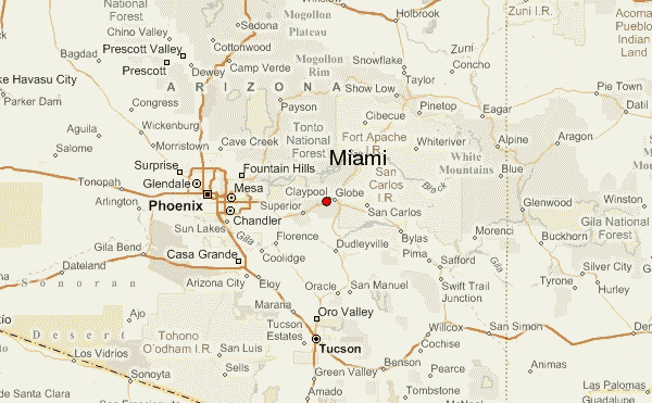 Miami, Arizona Weather Forecast