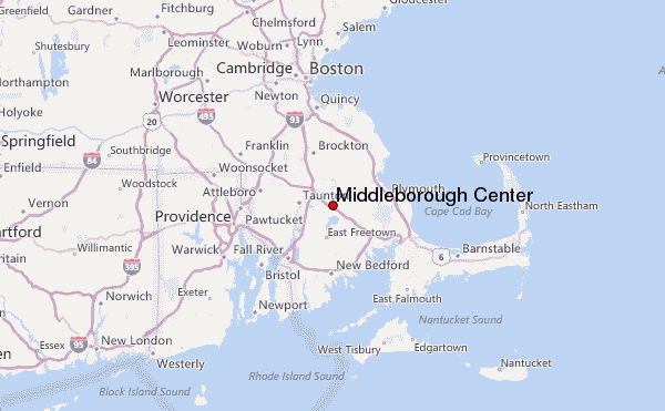 Middleborough Center Weather Forecast