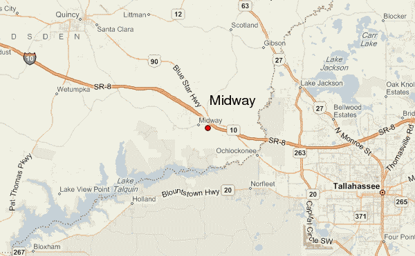 Midway, Florida, United States Weather Forecast
