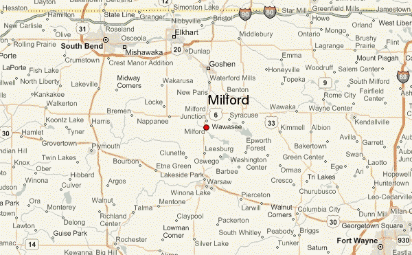 Milford, Indiana Weather Forecast