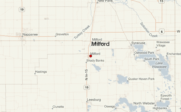 Milford, Indiana Weather Forecast
