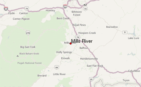 Mills River Weather Forecast